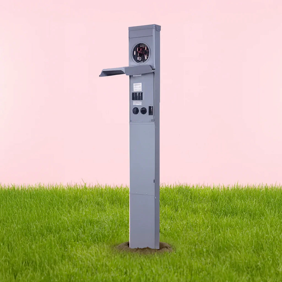 Analog and Electric Meters for RV Park Pedestals | RV park supplies ...