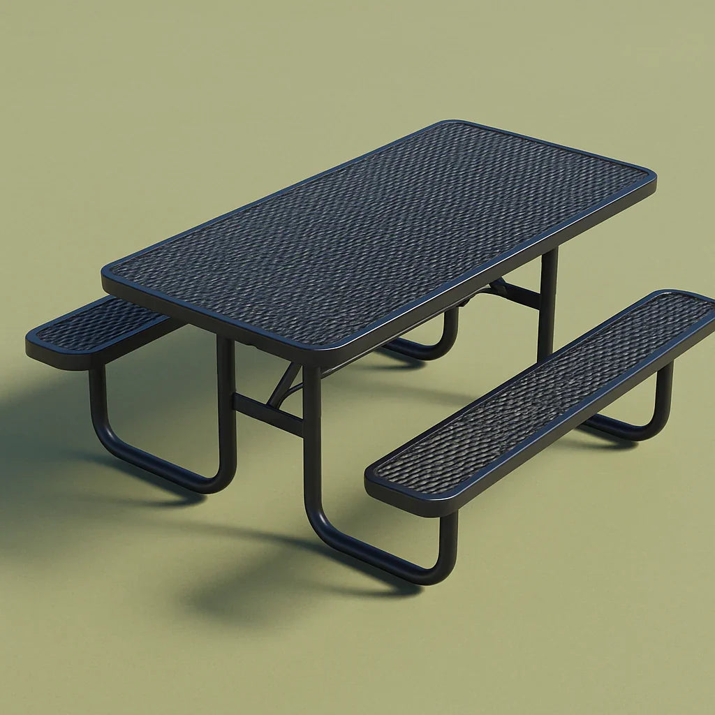 Rectangular Commercial Picnic Tables for Parks, Campgrounds & HOAs ...
