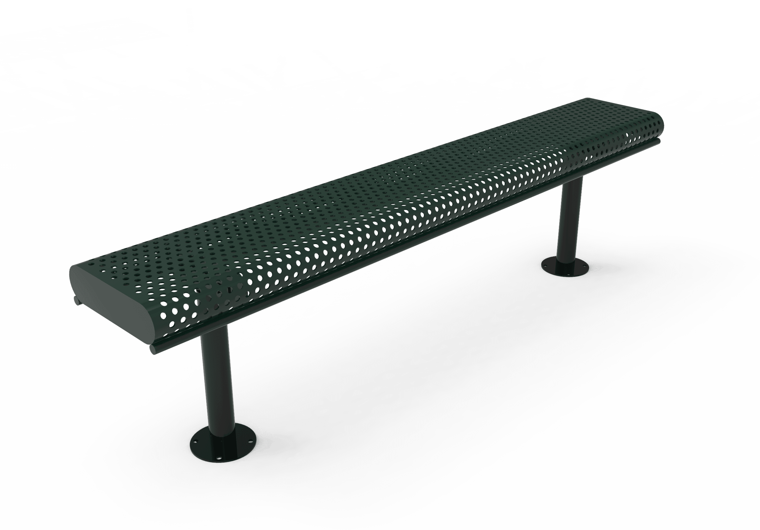 4ft Bench without Back - Rolled Edges - Commercial Bench - Outdoor ...