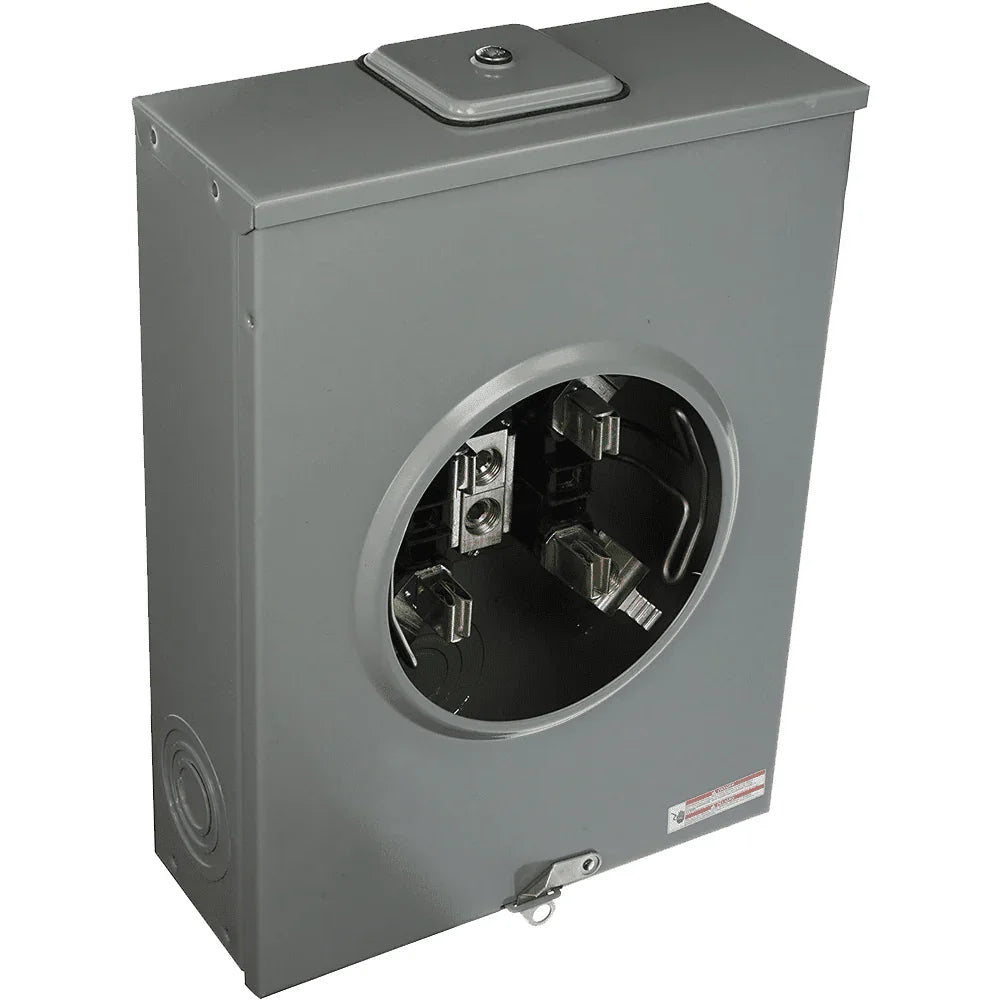Midwest 200 Amp Ringless Meter Socket | Overhead Underground NEMA 3R ...